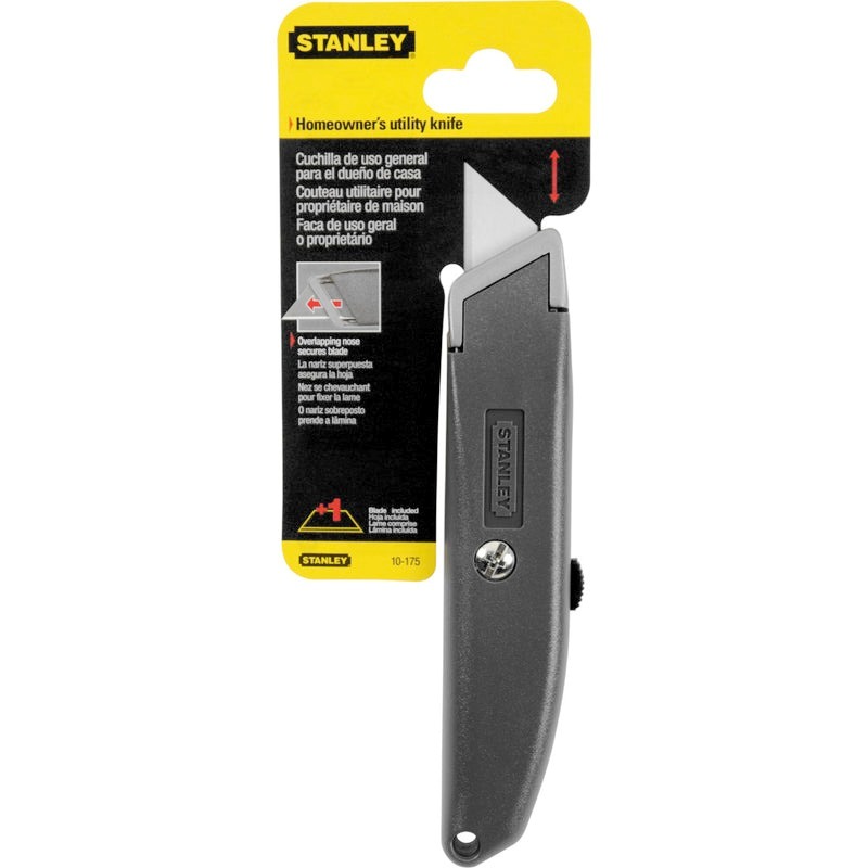 Cuchilla Auto Retractil USO GENERAL / MANGO PLASTICO / STANLEY / DEWALT ...